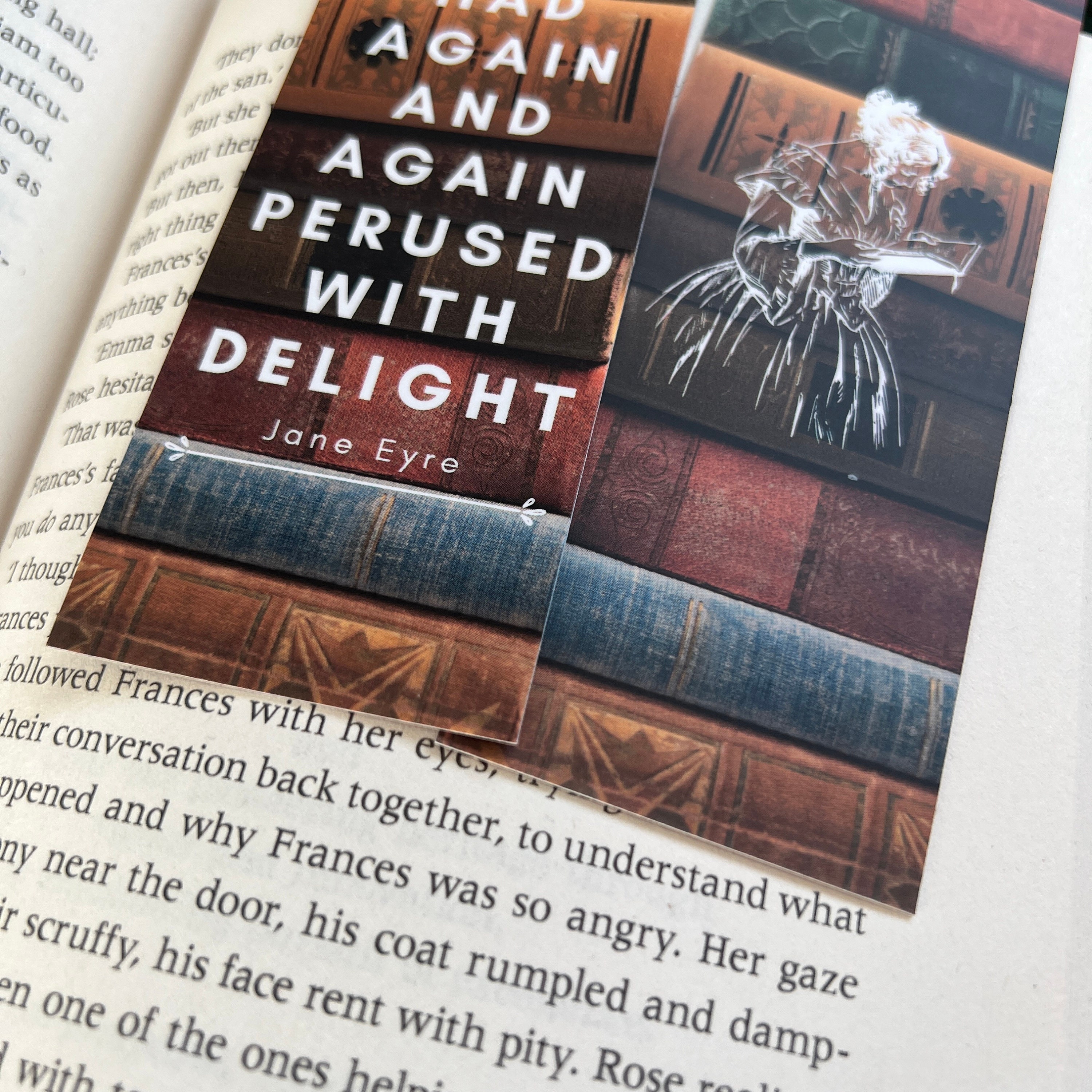 Jane Eyre Bookmark Charlotte Brontë Reading Gift Book | Etsy