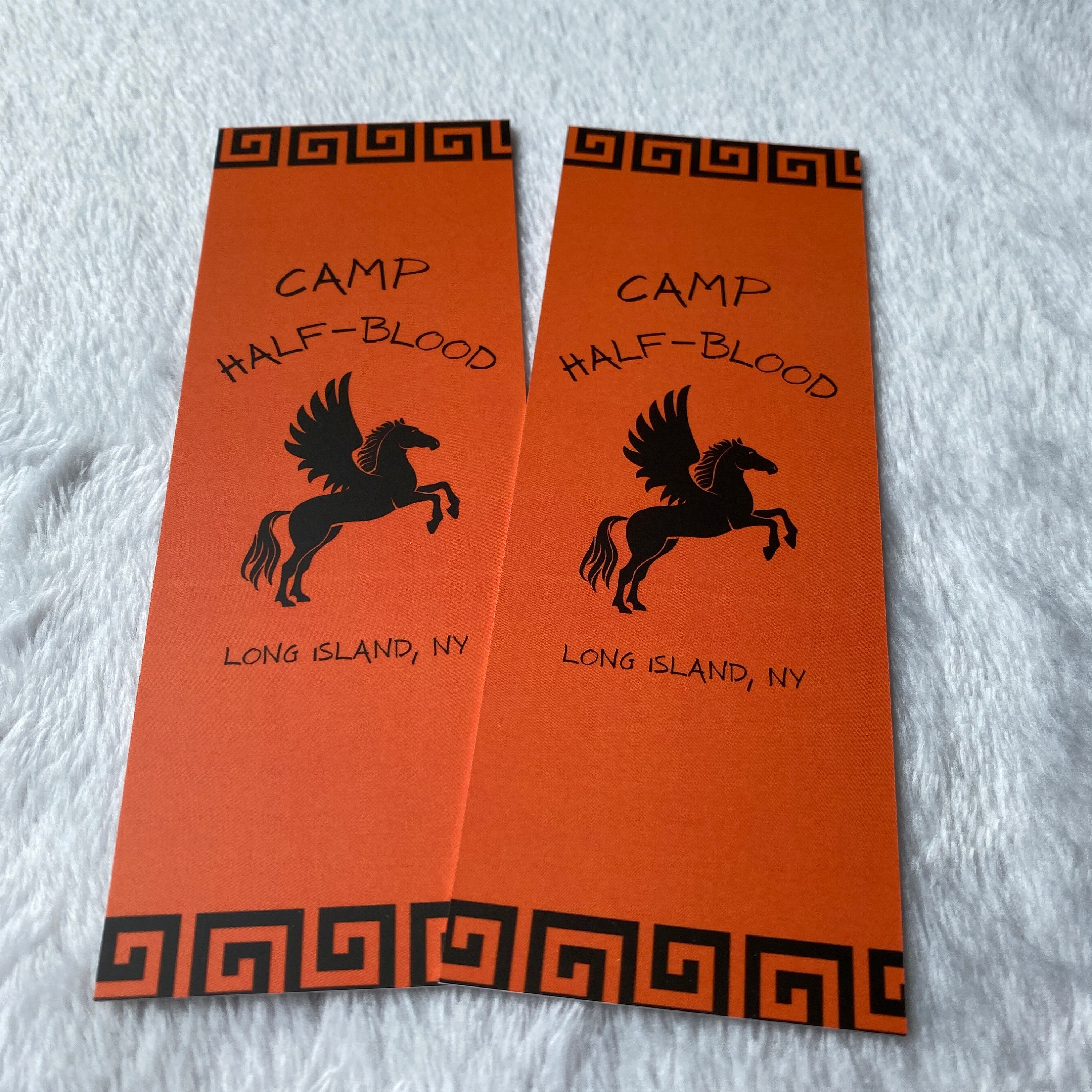 Camp Half-blood Inspired Bookmark Percy Jackson Reading - Etsy