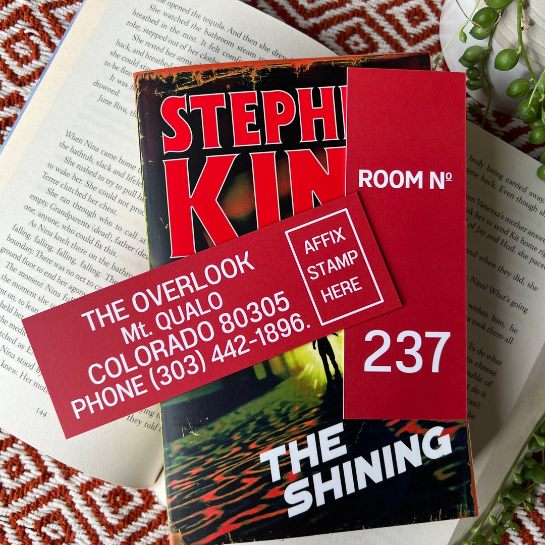 The Shining Bookmark | Room No 237 | Stephen King | Horror | the ...