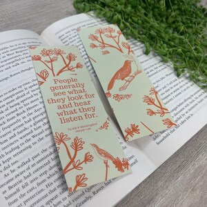To Kill a Mockingbird Inspired Bookmark | Reading Gift | Book Gift ...