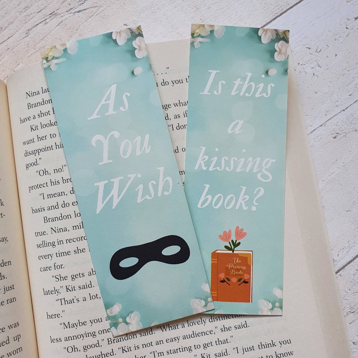 The Princess Bride Inspired Bookmark | Comedy | Reading Gift | Book ...