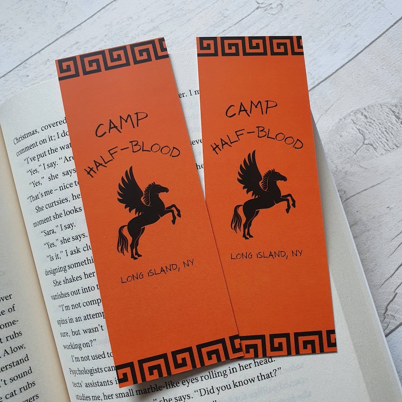 Percy Jackson Bookmark - Etsy