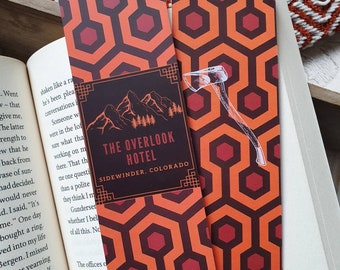 The Shining Bookmark / Stanley Kubrick / Horror Bookmark / - Etsy