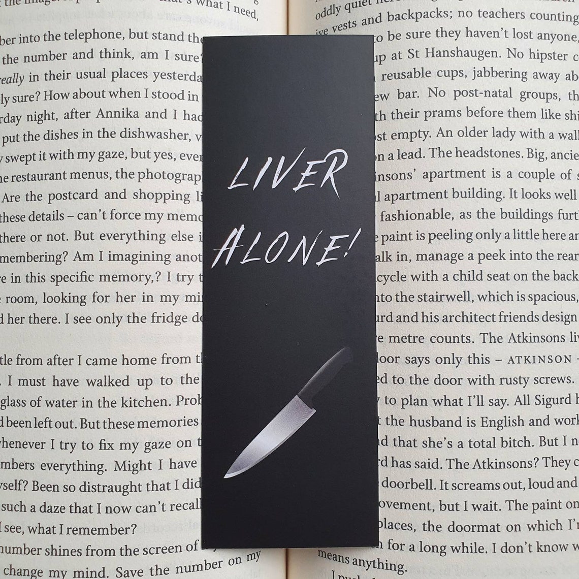 Scream Bookmark Horror Reading Gift Book Gift Horror | Etsy