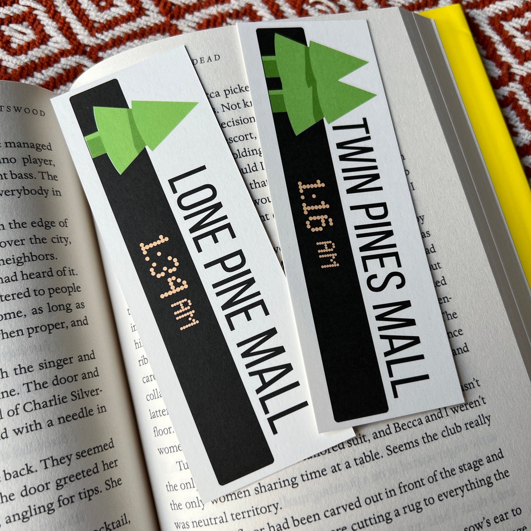 Twin Pines Mall BTTF Inspired Bookmark | Twin Pines Mall | Reading Gift ...