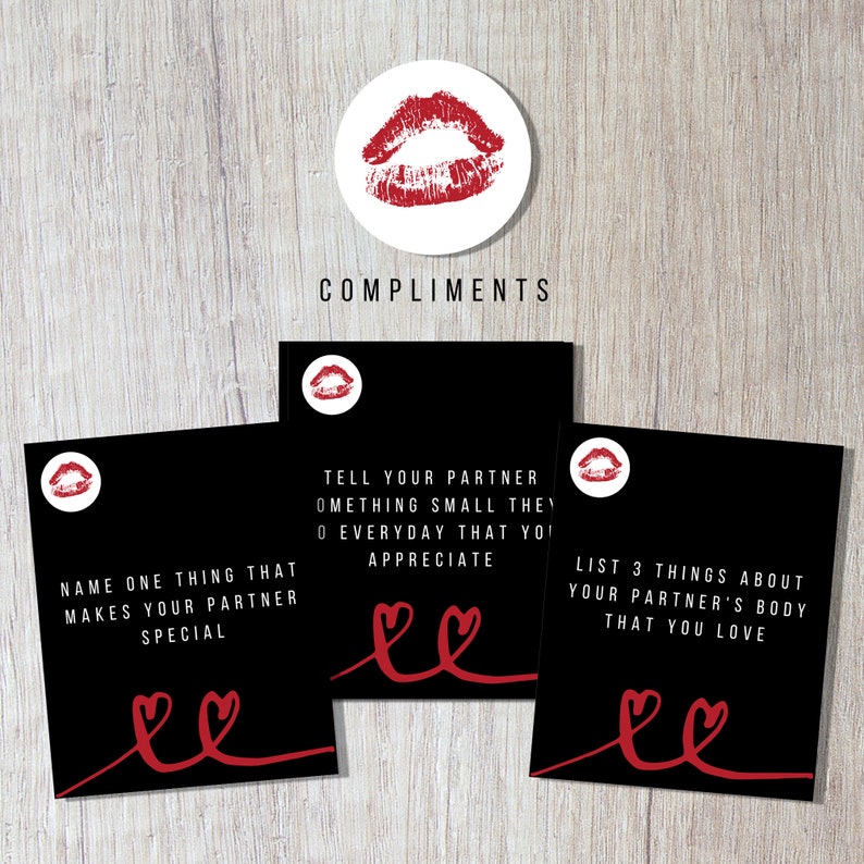 Printable Sex Card Game For Couples Intimate Card Game Etsy