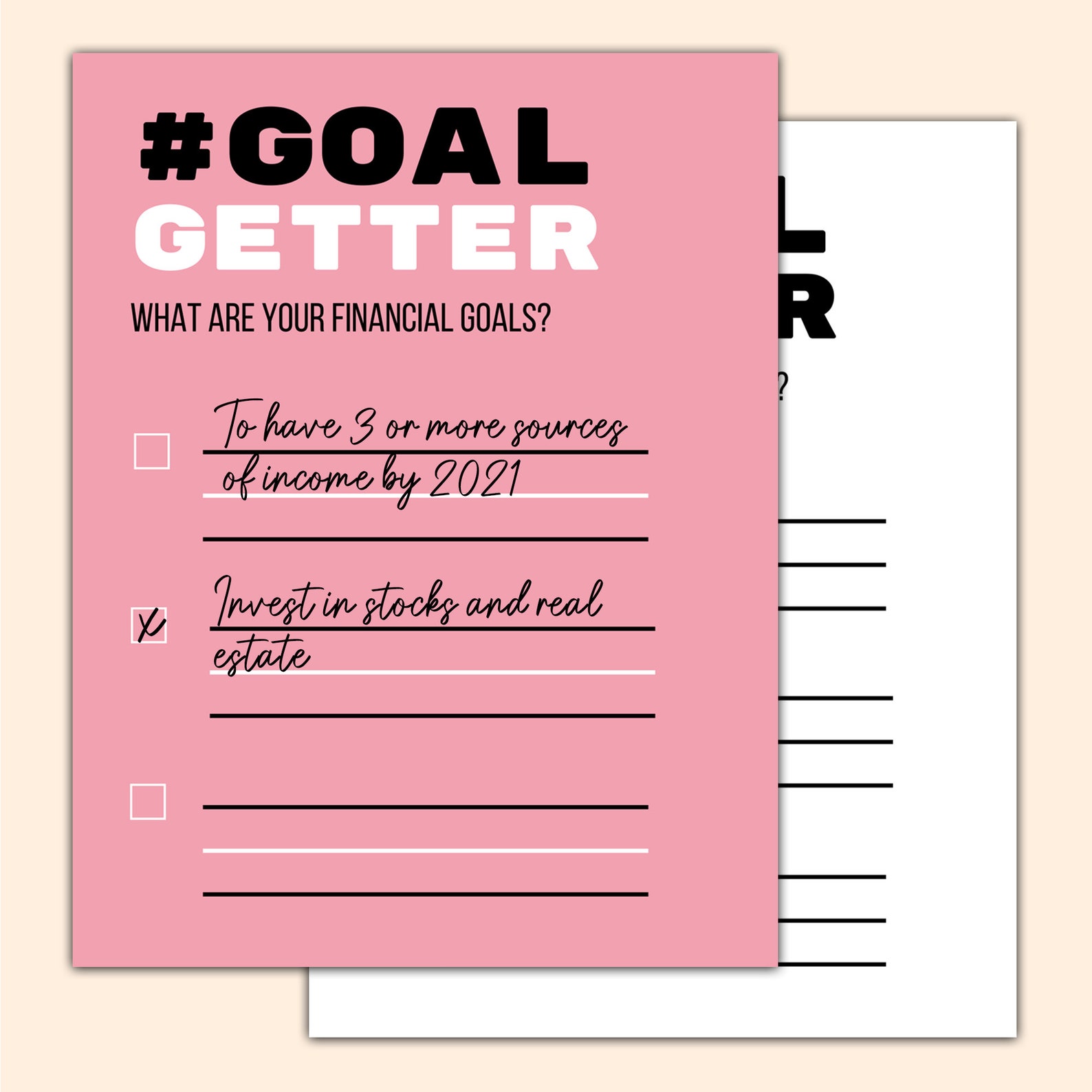 Simple Financial Planner Printable Editable Budget Planner Etsy simple-financial-planner-printable-editable-budget-planner-etsy