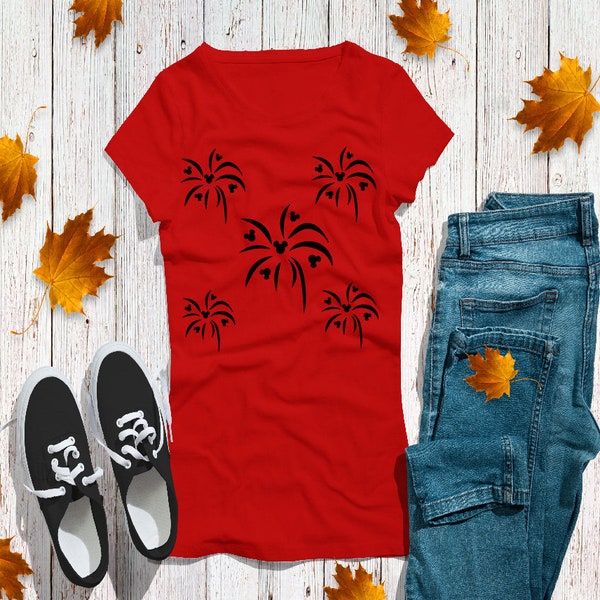 Mickey Firework Svg - Etsy