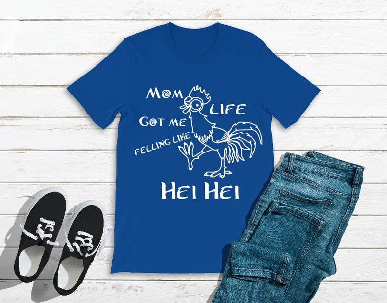Mom Life Hei Hei SVG - Etsy