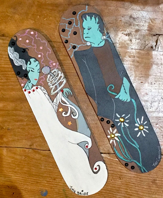 The Creature and the Bride Mini Art Boards - Etsy