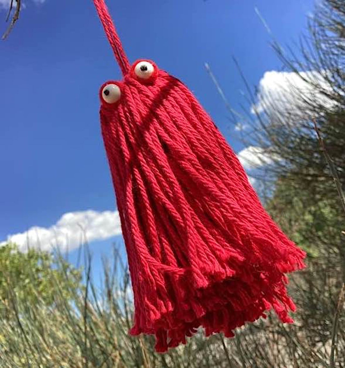 Lil' Red puppet Guy Ornament - Etsy