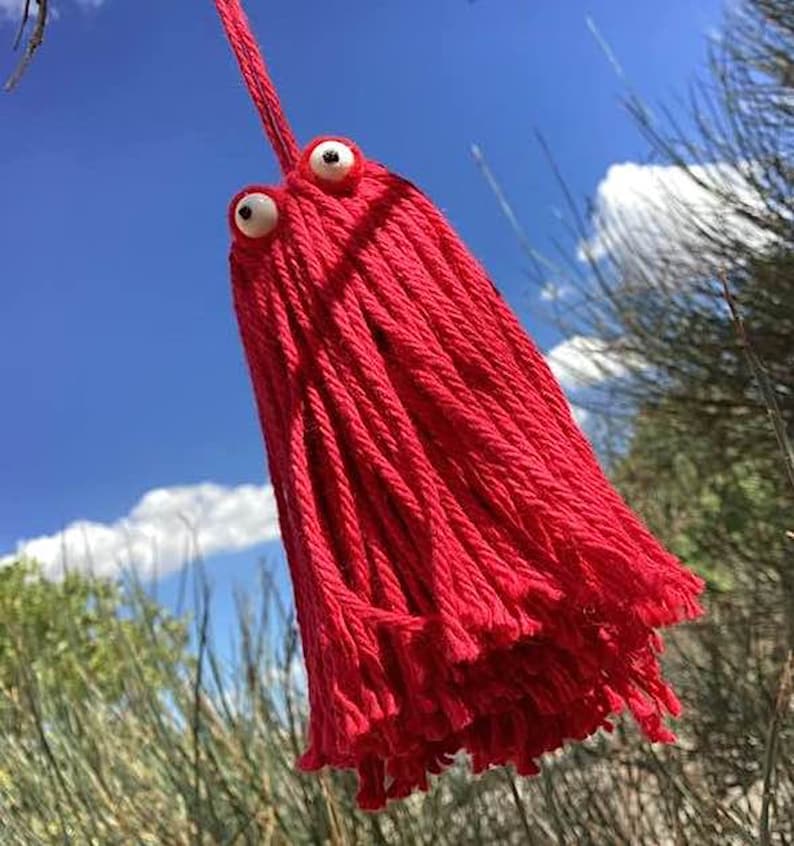 Lil' Red puppet Guy Ornament - Etsy