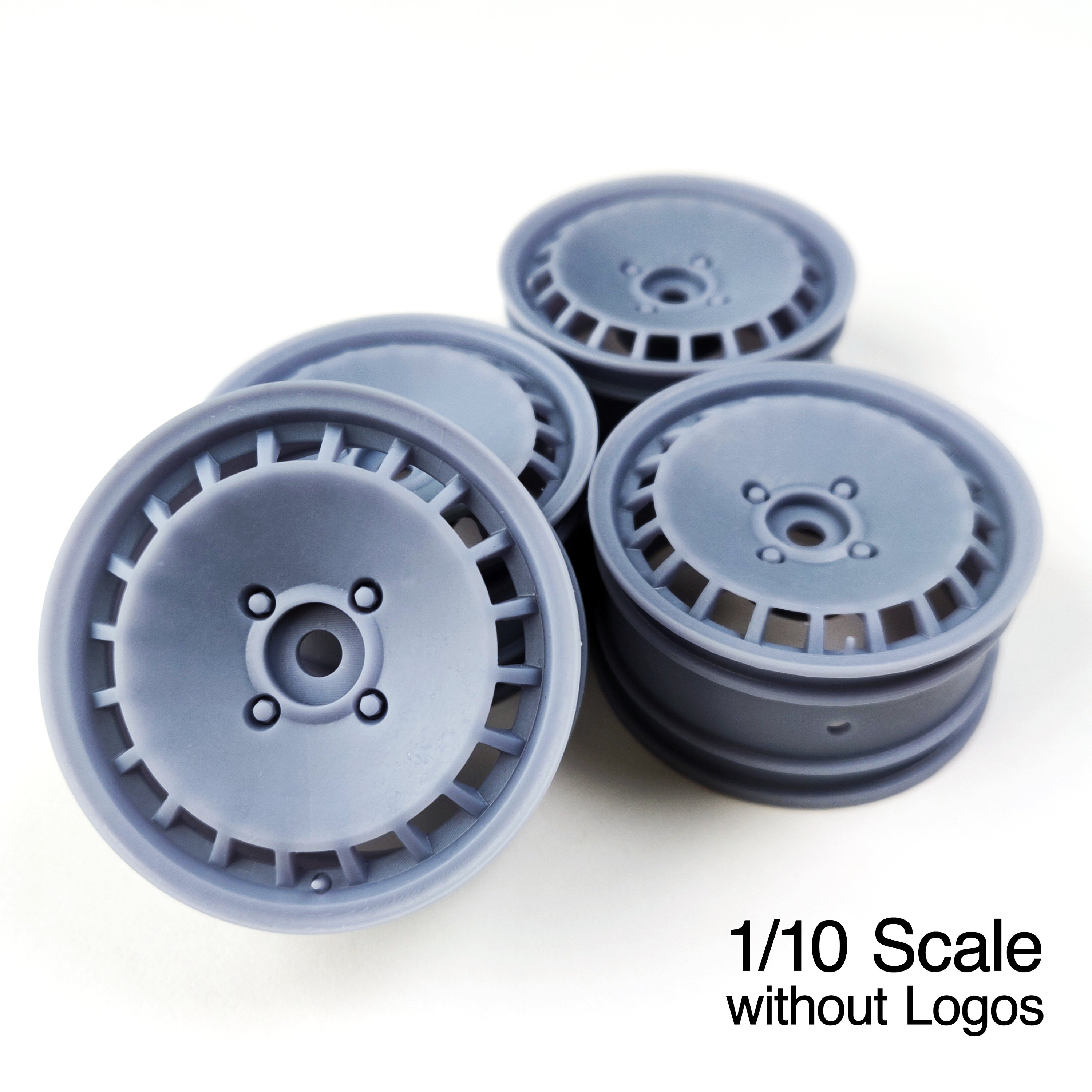 1/10 and M-scale Ronal R10 Turbo Wheels Rims for VW Audi Mercedes RC ...