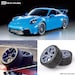 1/10 RC Wheels Rims for Tamiya Porsche 911 GT3 992 on Road RC Car RC ...
