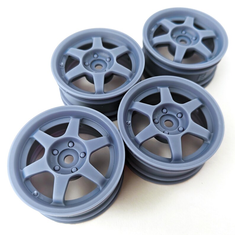 1:10 1/10 Rays TE07 RC Car Wheels Rims for Subaru Impreza WRX Sti Rally ...