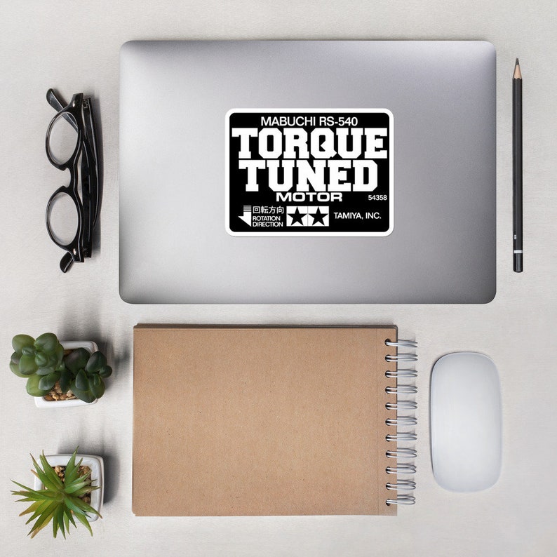 Tamiya Torque Tuned Motor Sticker | Fun Stickers, Gift for Him, Gift ...