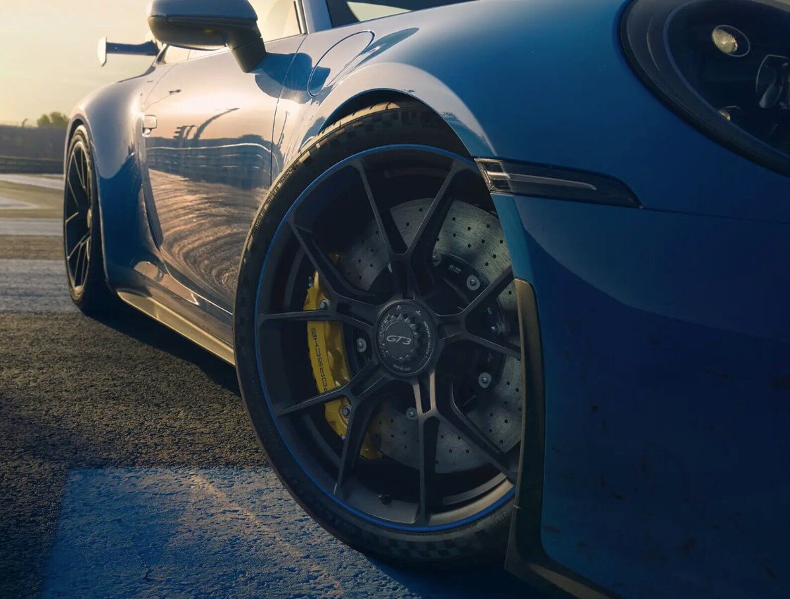 1/10 RC Wheels Rims for Tamiya Porsche 911 GT3 (992) on Road RC Car ...