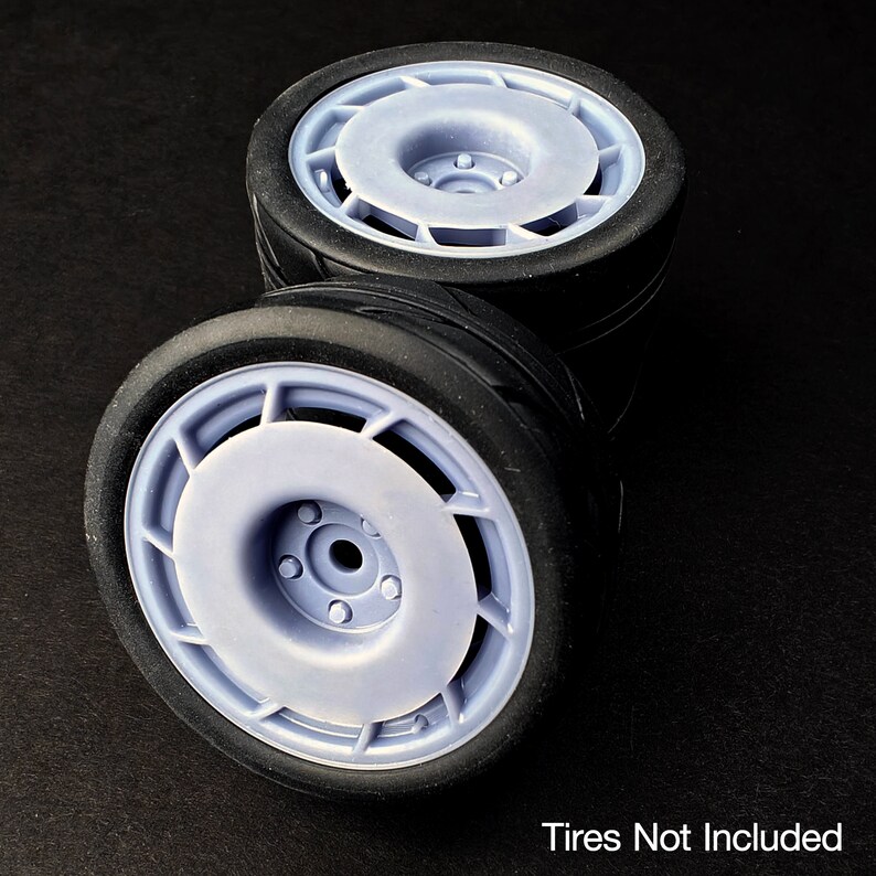 1:10 1/10 Scale RC Wheels Rims for 1984-87 Corvette C4 Body Set | RC ...