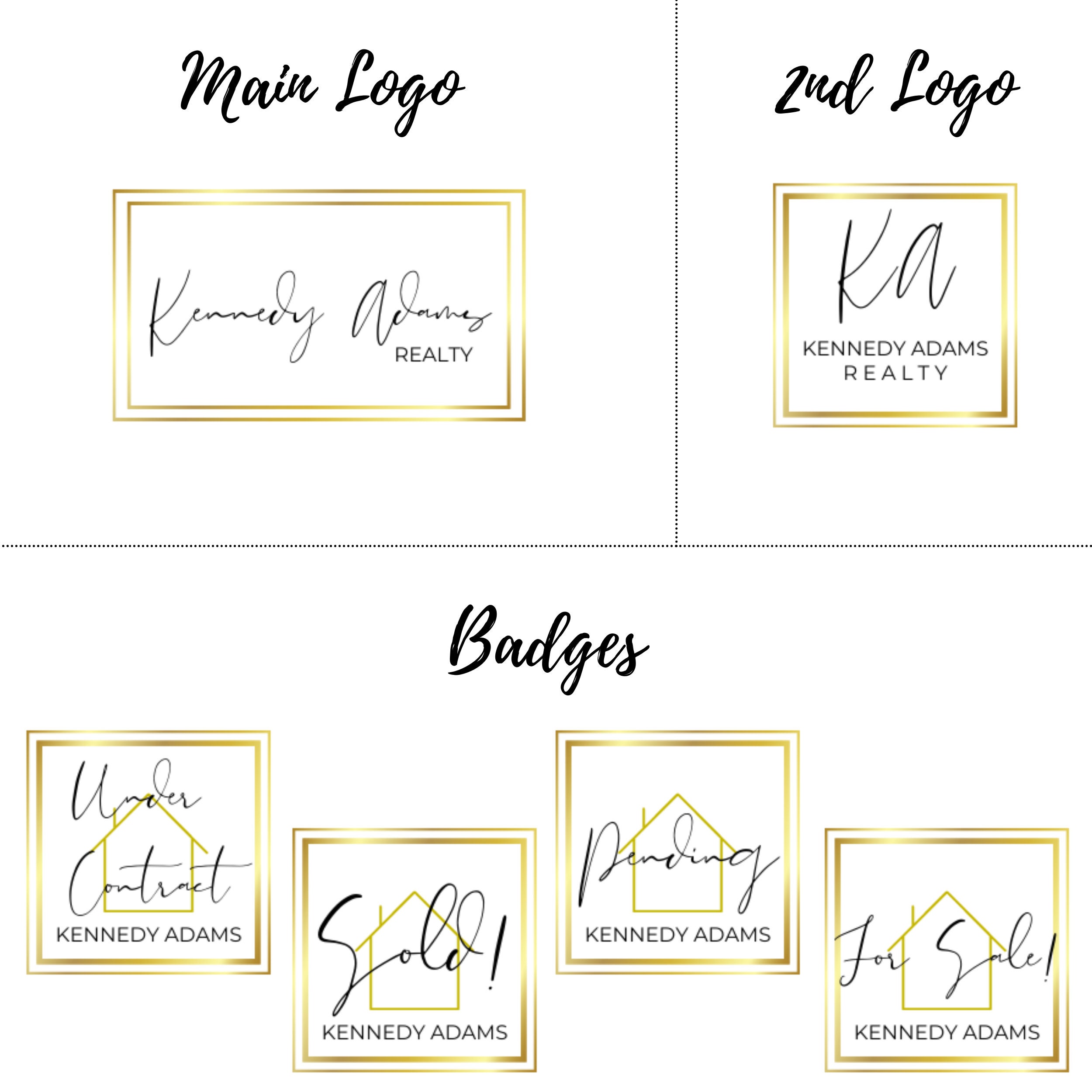 Realtor Logo | Brand Kit | Real Estate Logo | Overlays | Real Estate ...