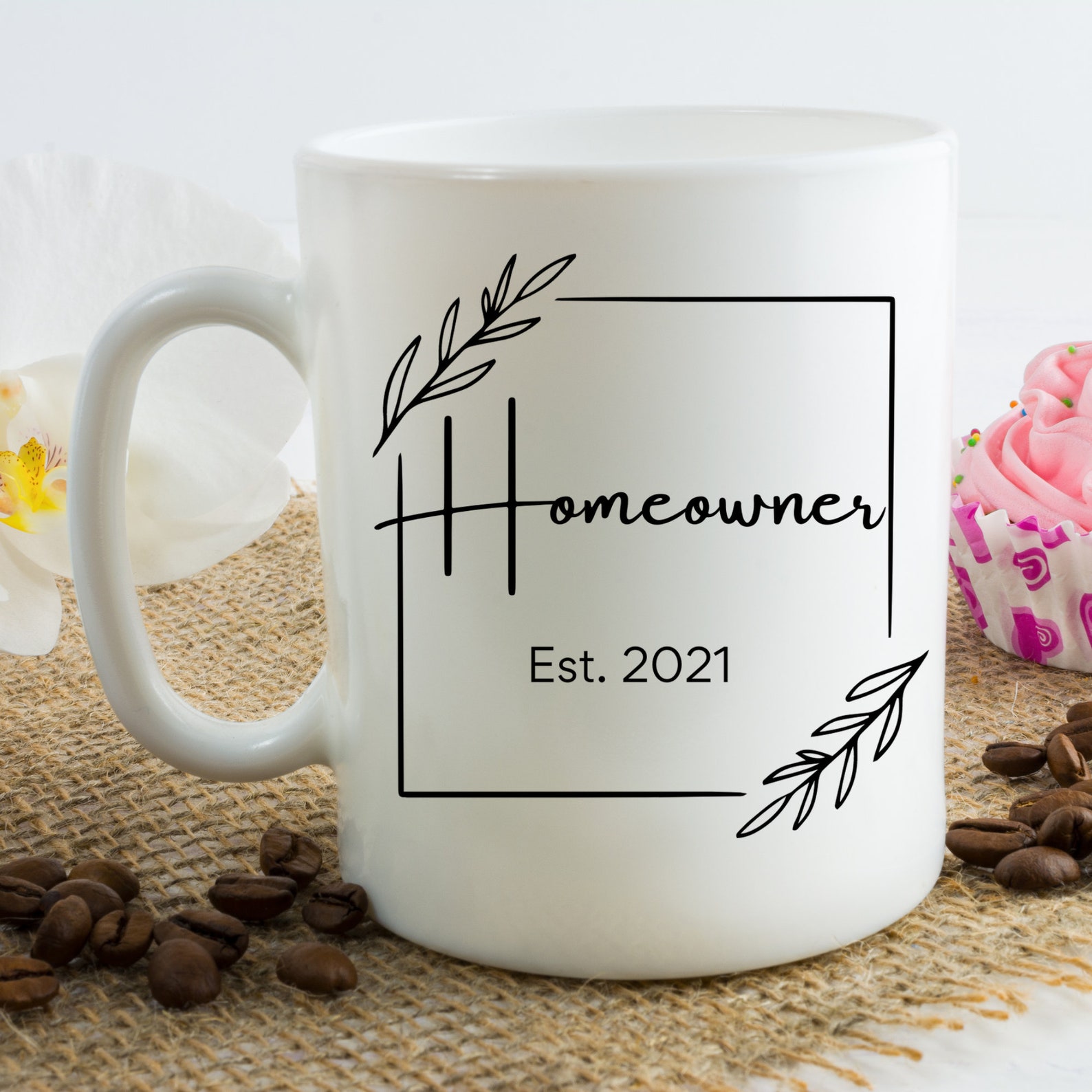 Homeowner Est. 2021 | Coffee Mug | Real Estate Mug | Closing Gift ...