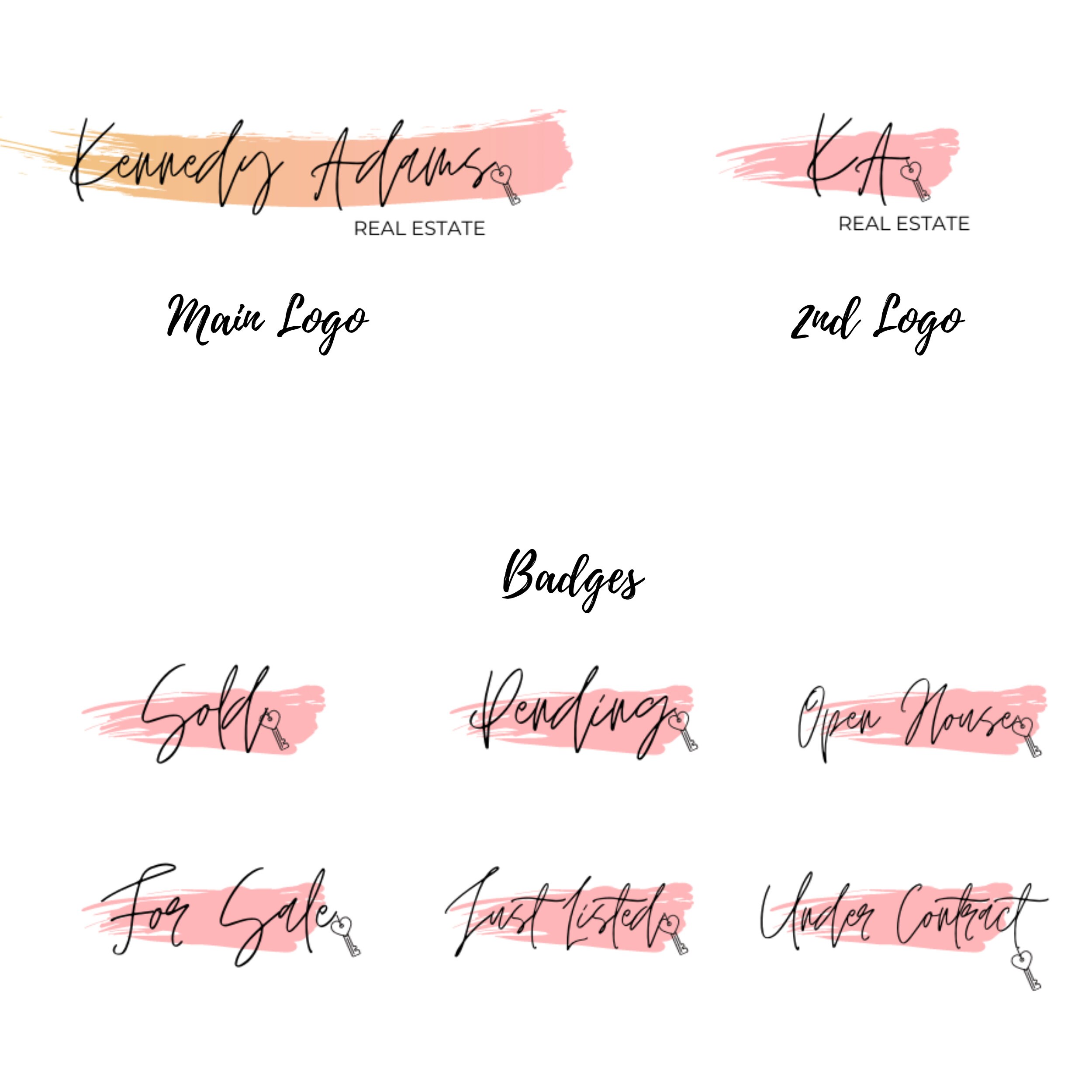 Realtor Logo | Brand Kit | Real Estate Logo | Overlays | Real Estate ...