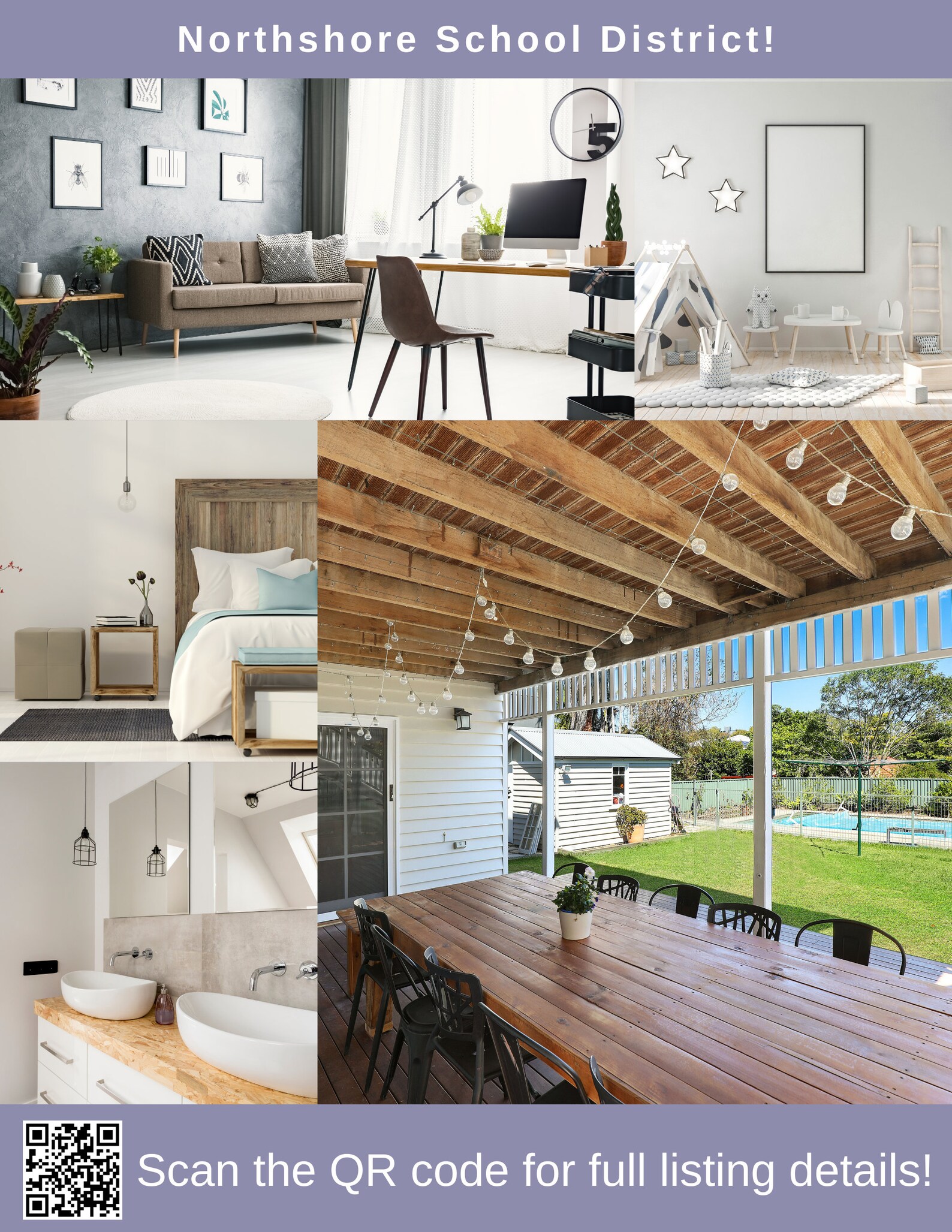 Real Estate Listing Flyer, Instant Download, Real Estate Template ...