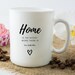 Home is the Nicest Coffee Mug Real Estate Mug Closing Gift Housewarming ...