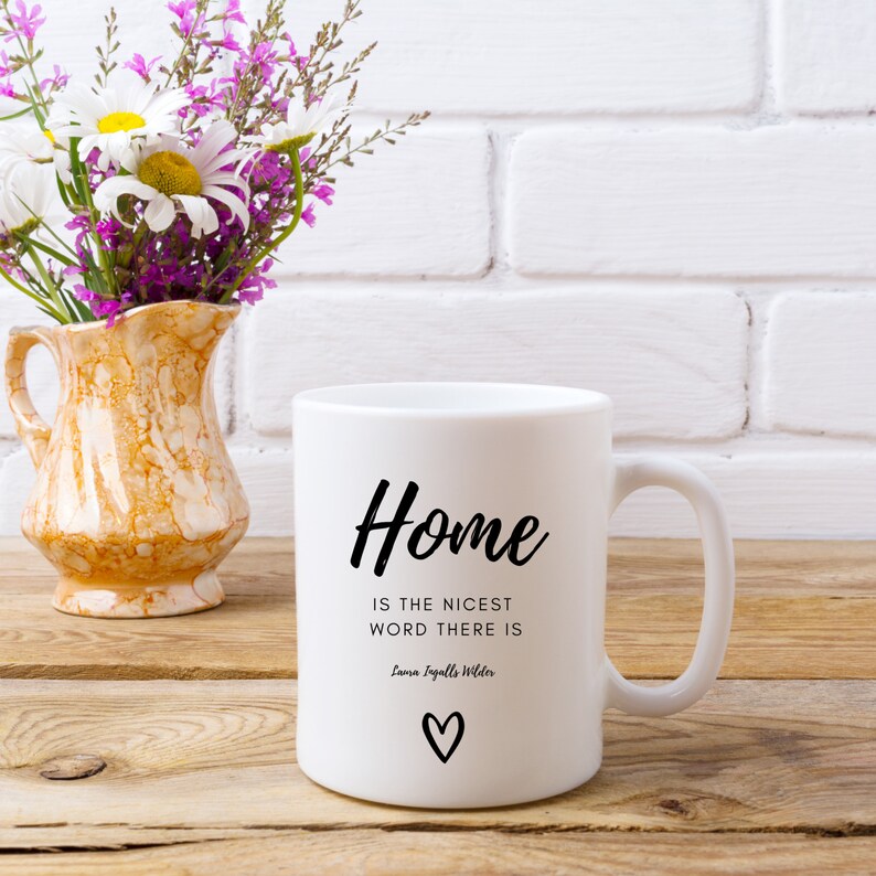 Home is the Nicest | Coffee Mug | Real Estate Mug | Closing Gift ...