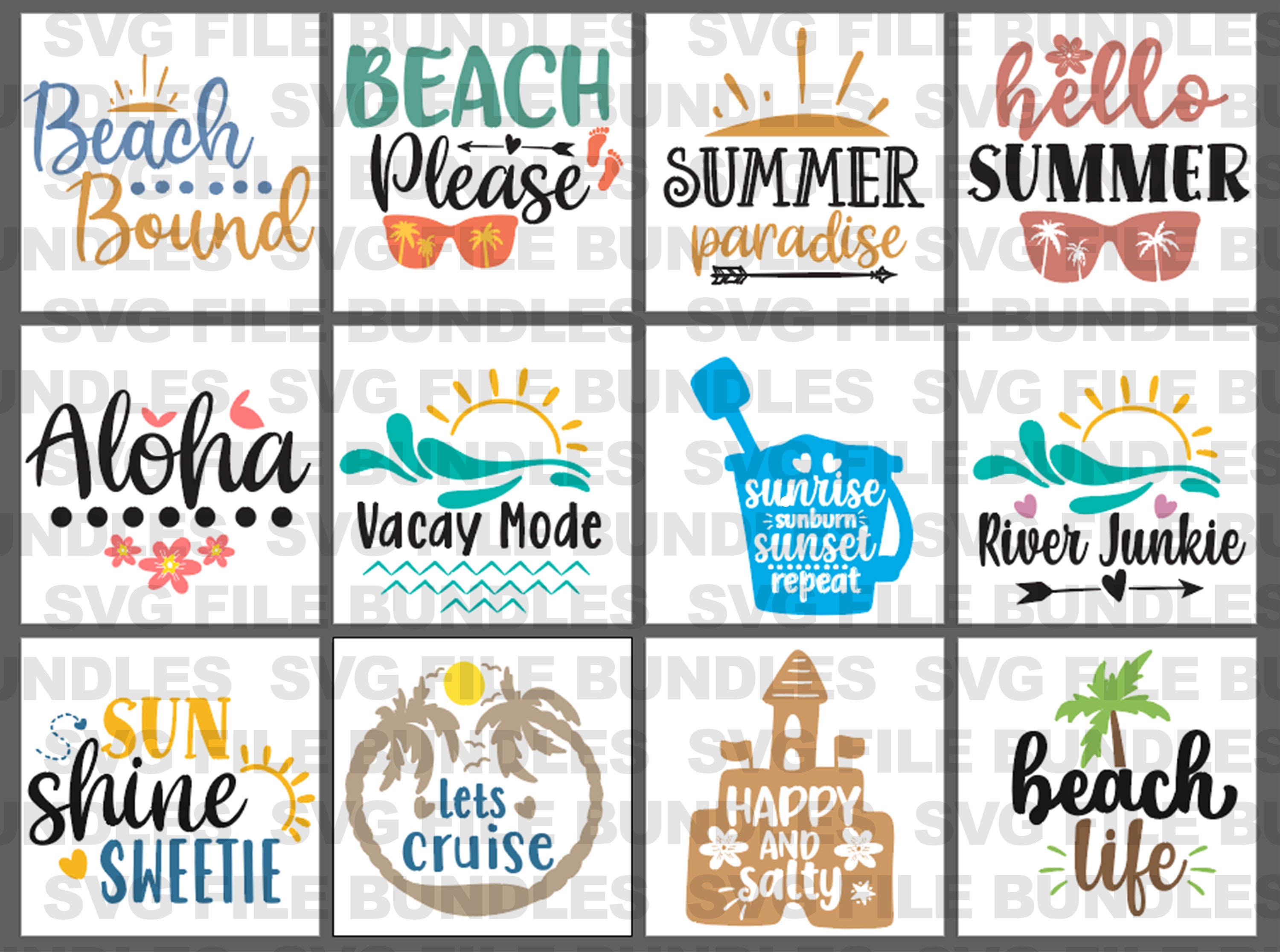 Summer SVG, Cute Summer Svg Eps Dxf Png - Etsy