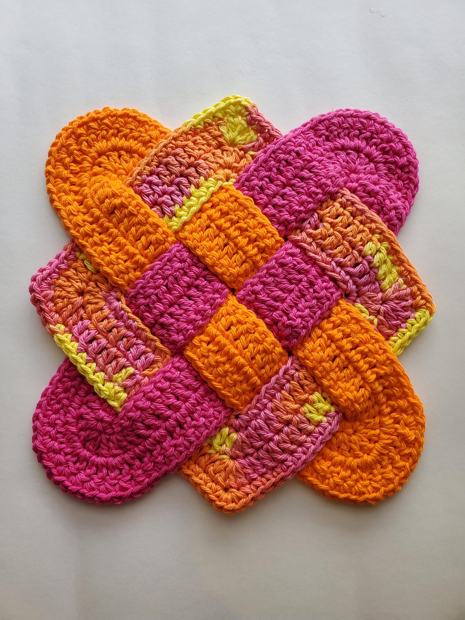 Handmade Crochet Celtic Knot Trivet Hotpad - Etsy