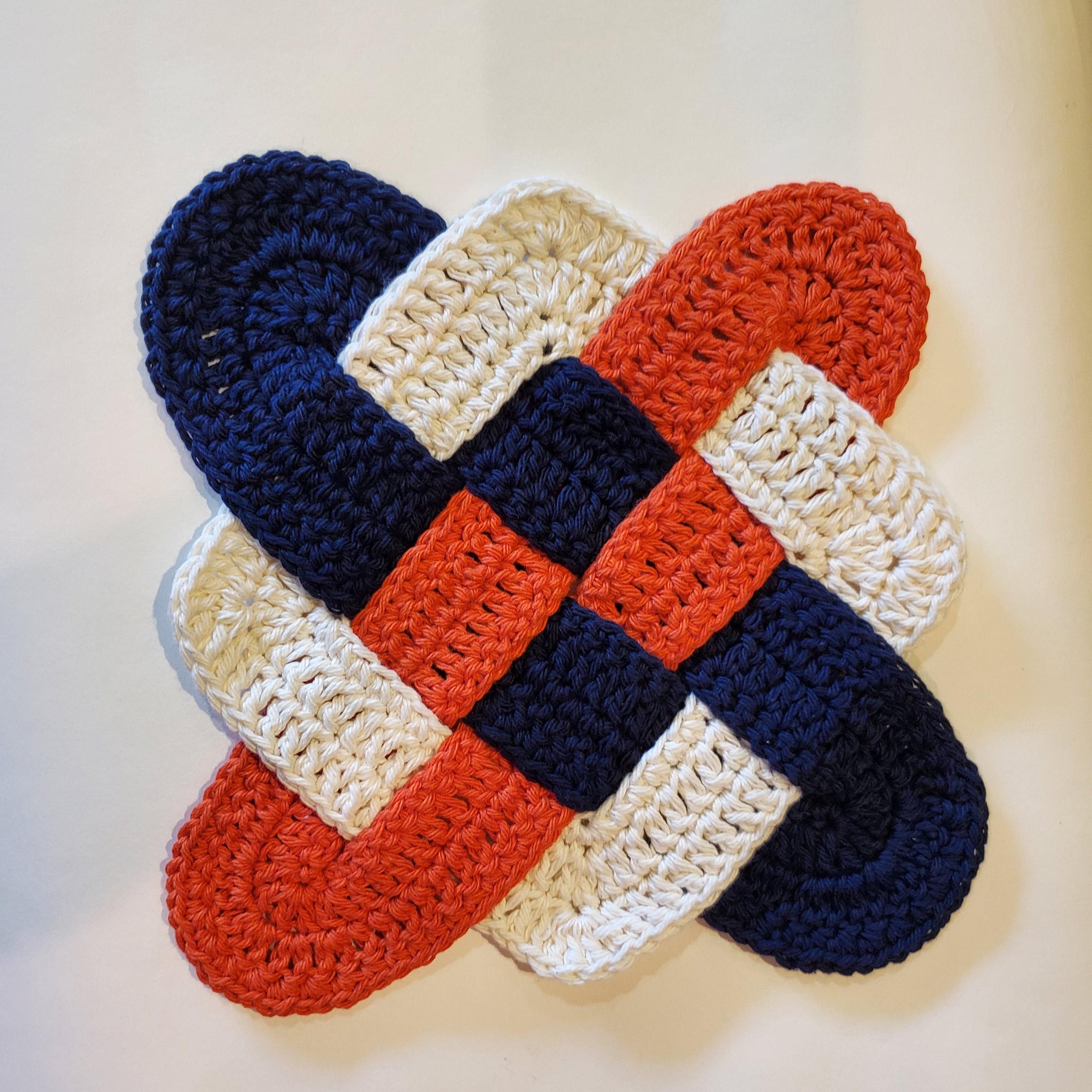 Handmade Crochet Celtic Knot Trivet Hotpad - Etsy