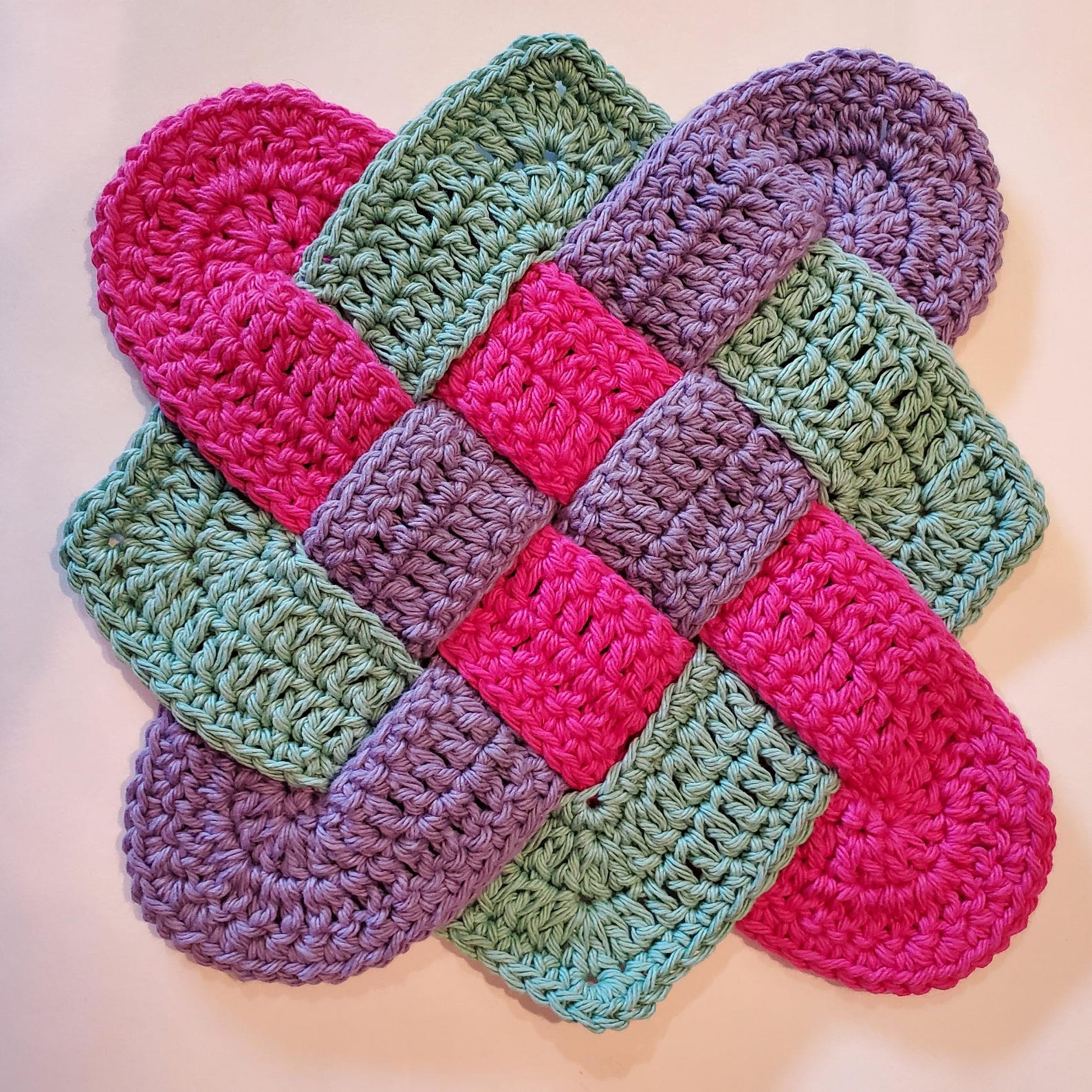 Handmade Crochet Celtic Knot Trivet Hotpad - Etsy