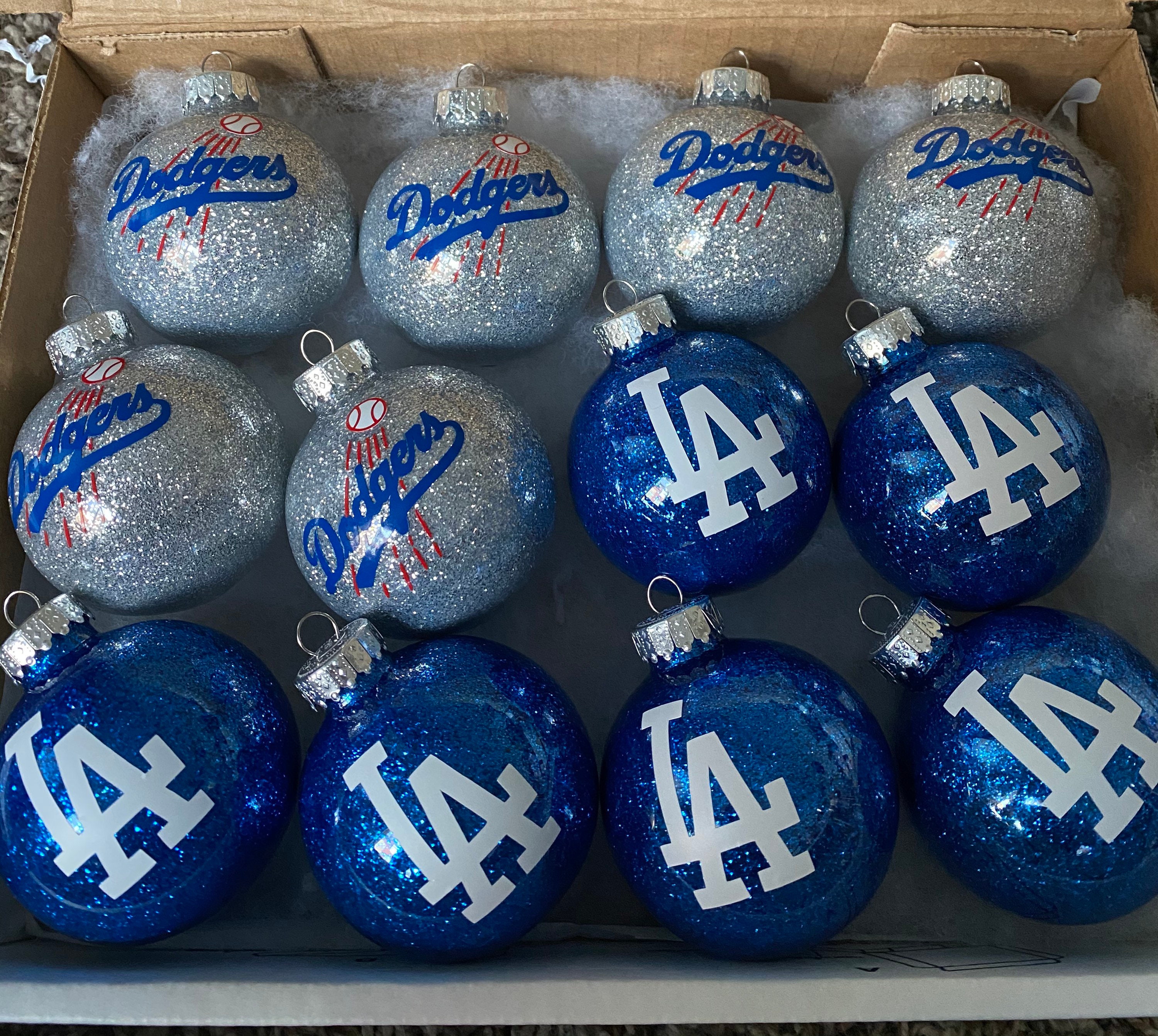 Dodgers Christmas Ornament - Etsy