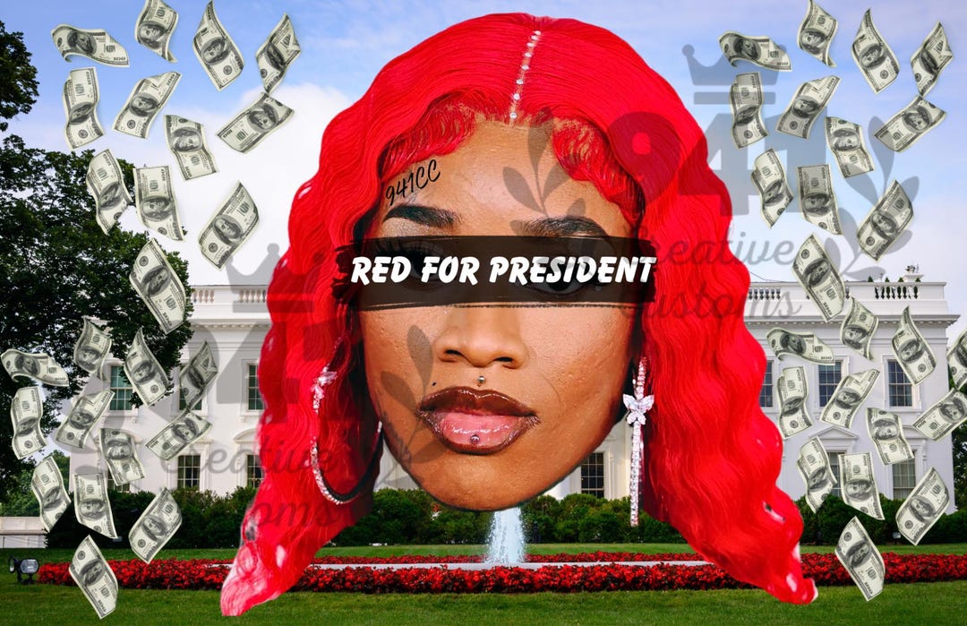 Sexyy Red for President Png File - Etsy