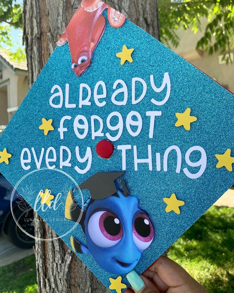 Already Forgot Everything 3D Graduation Cap Personalized - Etsy