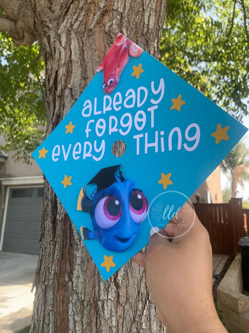 Already Forgot Everything 3D Graduation Cap Personalized - Etsy
