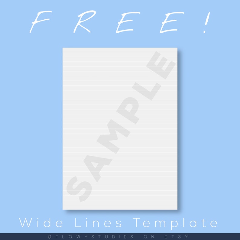 11 Whitelines for Goodnotes, Notability, Noteshelf Templates | Columns ...