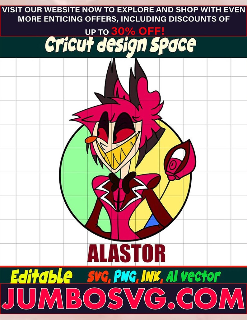 Editable Angel Dust Hazbin Hotel SVG, Alastor Sticker, Loona Sticker ... Editable Angel Dust Hazbin Hotel SVG, Alastor Sticker, Loona Sticker ...