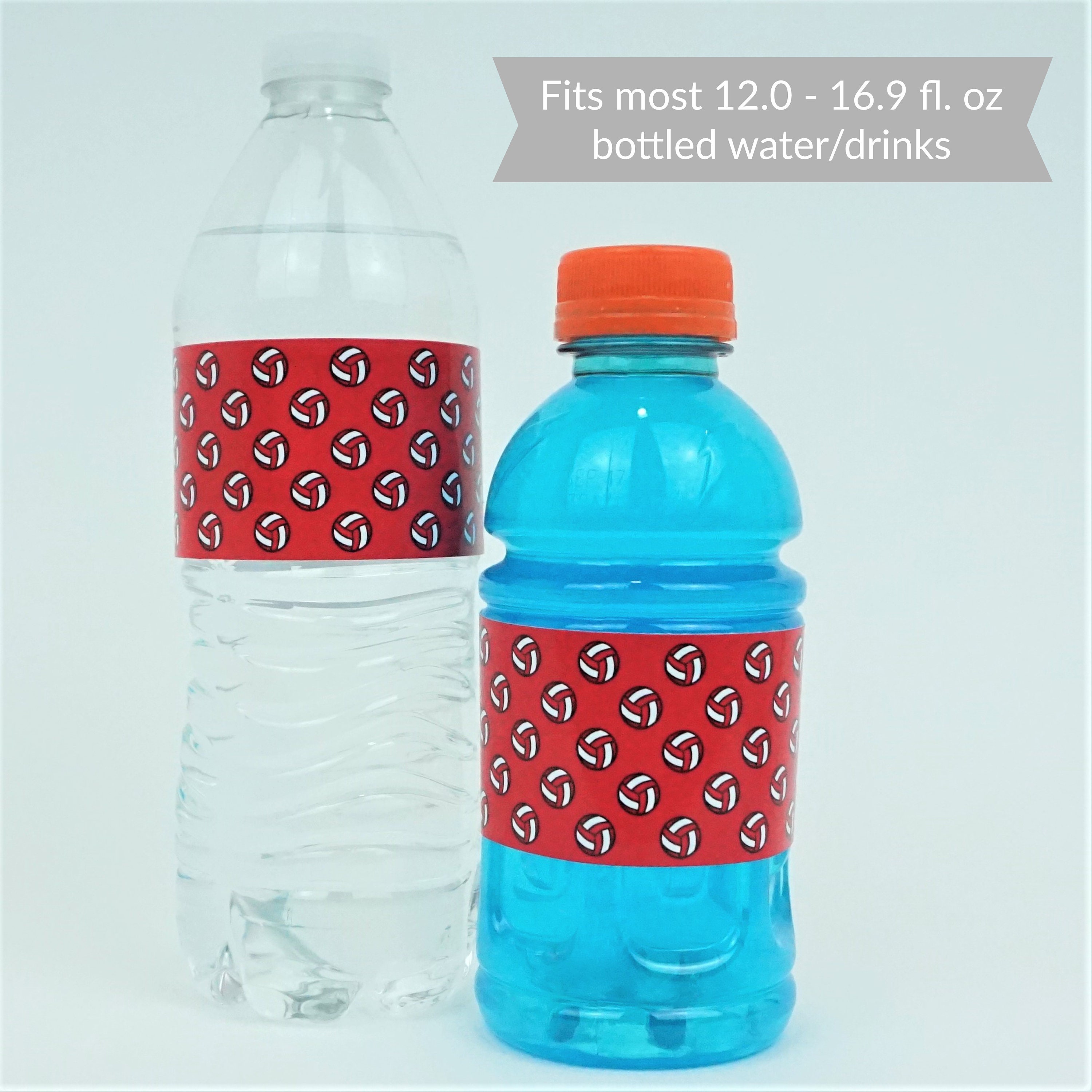 Volleyball Candy Bar Wrappers Color Red, Instant Digital Download ...