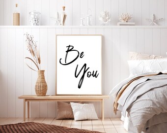 Be You Printable | Etsy