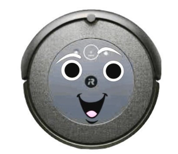 Happy Face Robot Face Decals for Your Robotic Floor Vac - Etsy