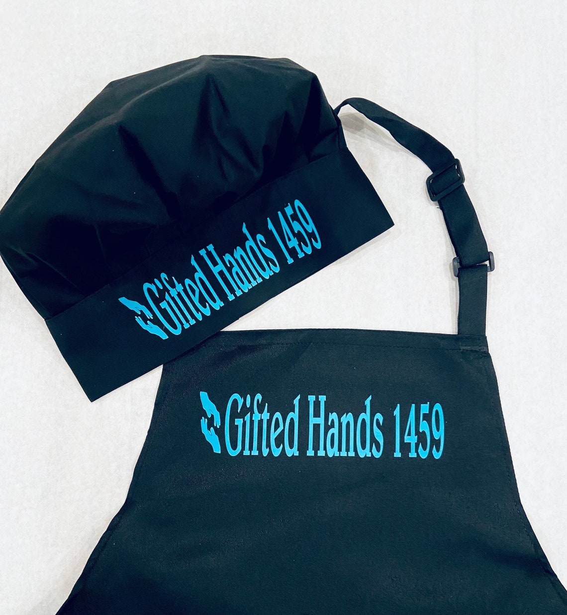 Chef Apron and Chef Hat Personalized Apron Adult Chef Hat | Etsy