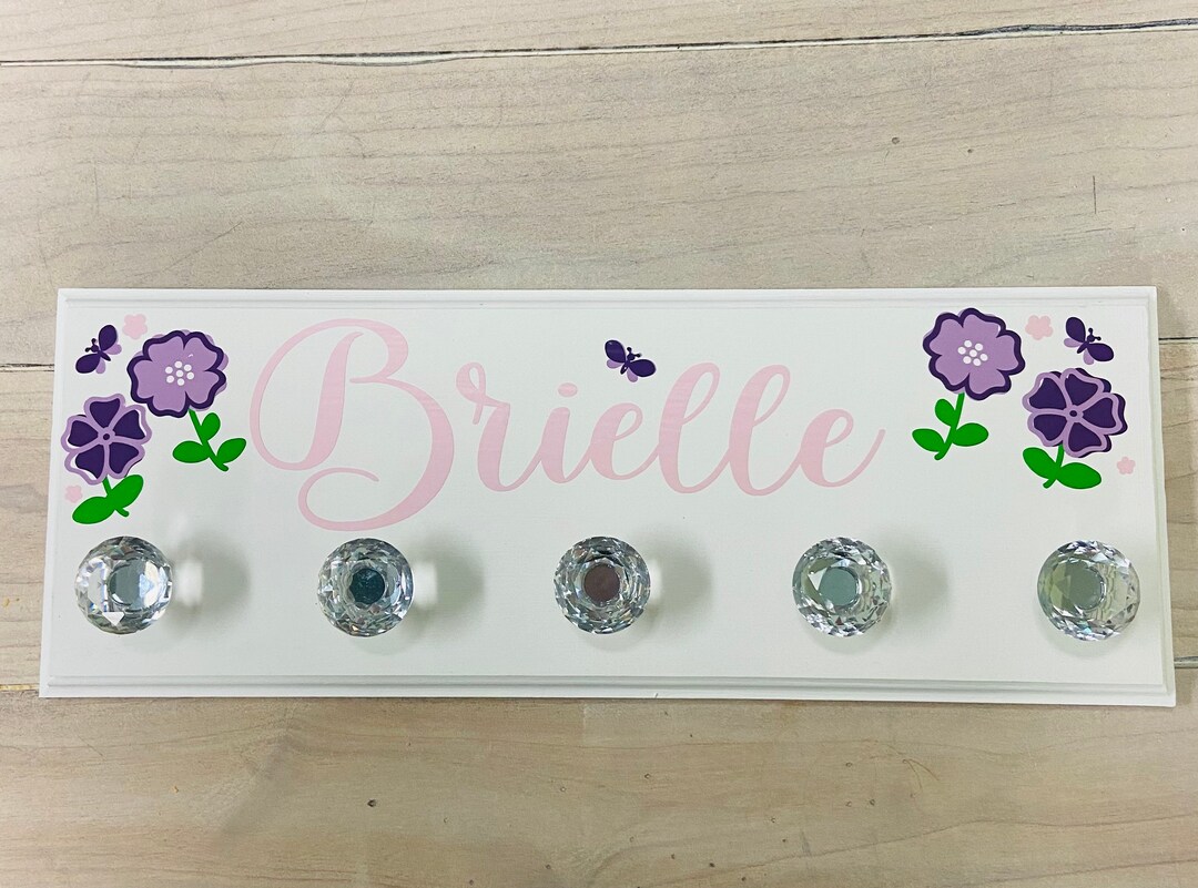 Personalized Hooks for Kids, Name Hook, Custom Wall Hook, Kids Wall ...