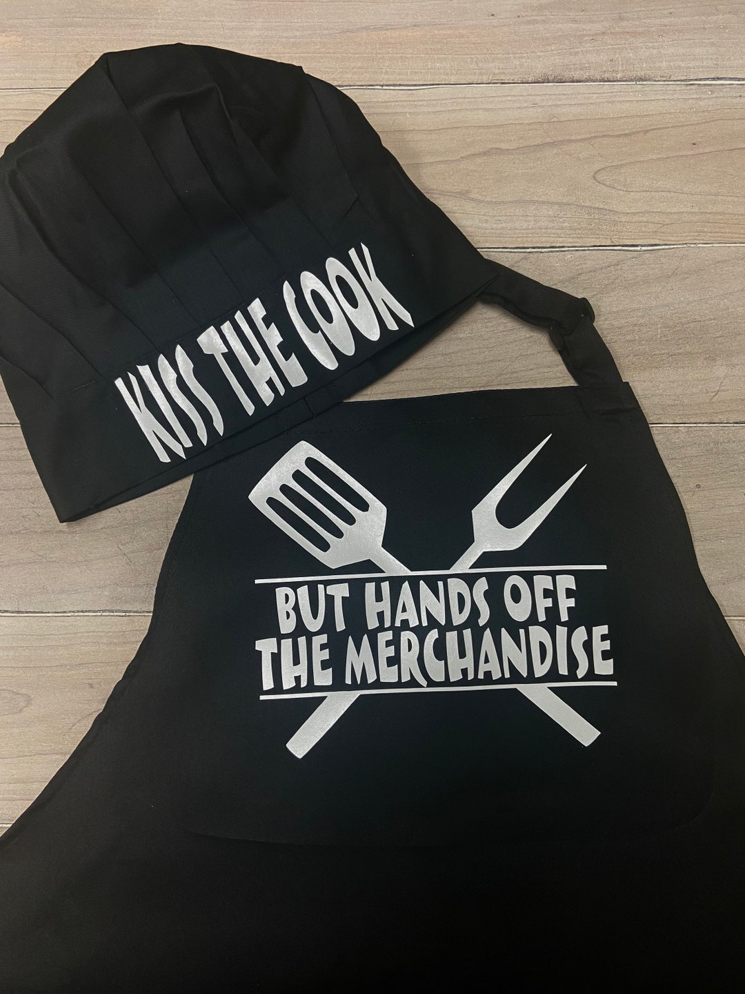 Chef Apron and Chef Hat, Personalized Apron, Adult Chef Hat, Baking ...