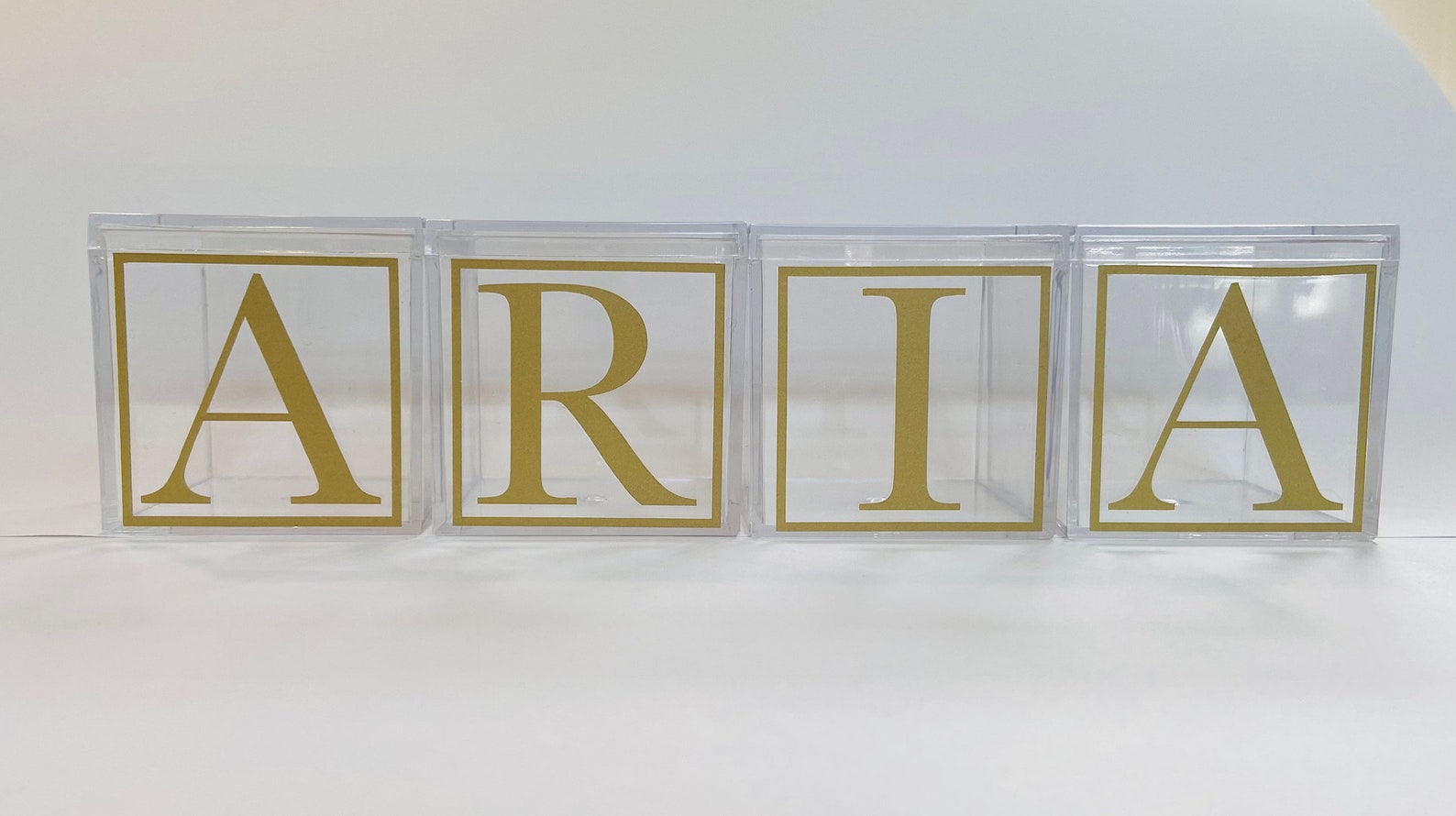 Acrylic Baby Blocks ABC Blocks Alphabet Blocks Name Blocks | Etsy