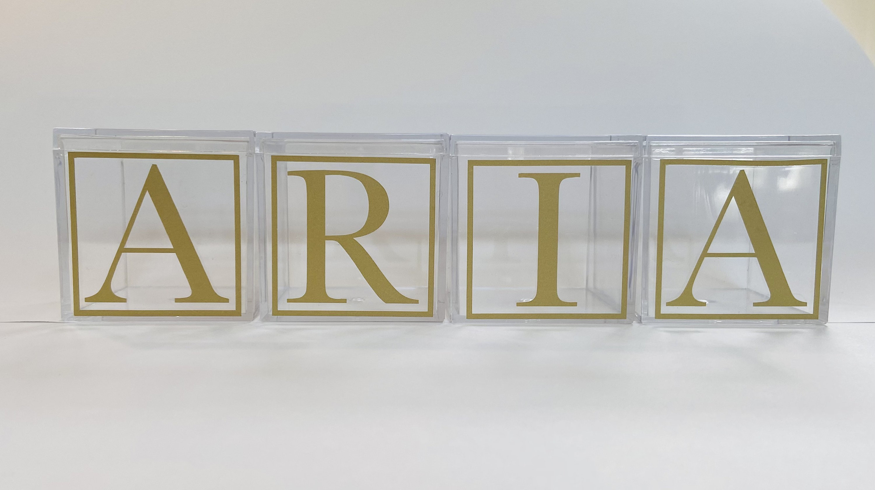 Acrylic Baby Blocks ABC Blocks Alphabet Blocks Name Blocks | Etsy