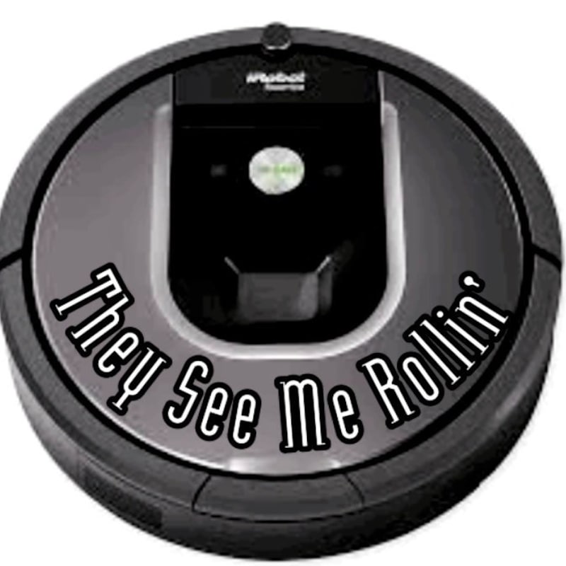 Roomba Decal - Etsy