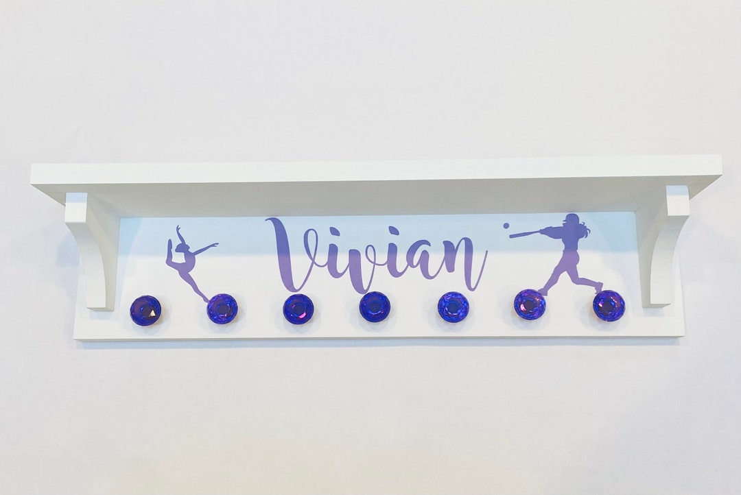 Medal Hanger Trophy Shelf Ribbon Holder Medal Holder Award Display ...