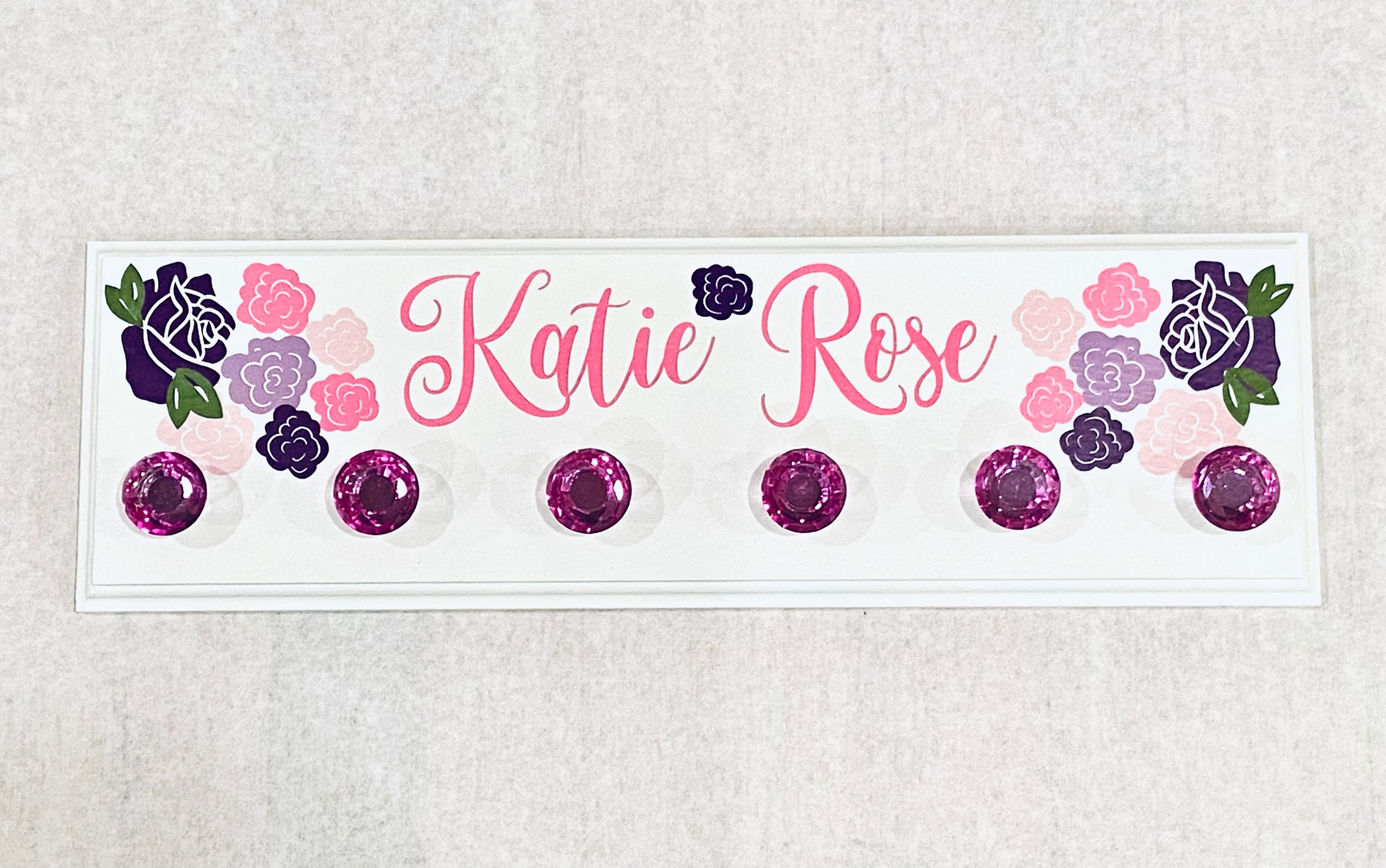 Personalized Hooks for Kids Rainbow Name Hook Custom Wall | Etsy