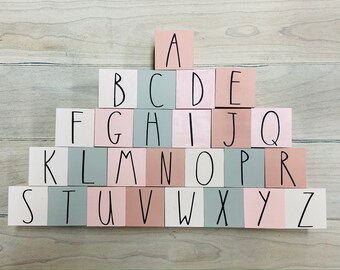 Rae Dunn Alphabet - Etsy